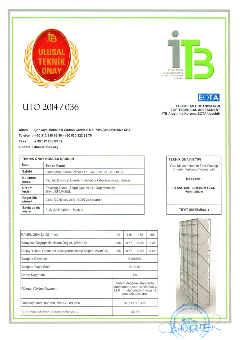 National Technical Approval